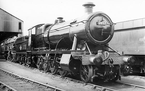GWR Steam Locomotive 2857 - Early History
